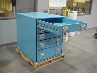 Custom Parts Storage Cart - WB Industries